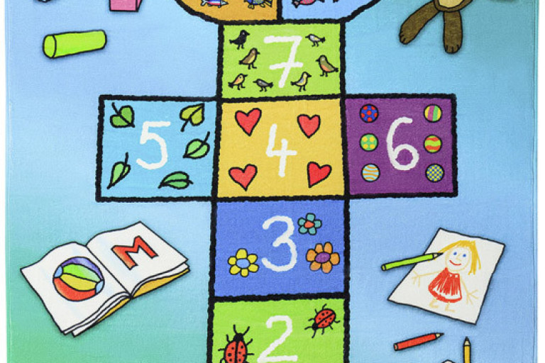 Kusový koberec Skákací panák - Koberce K+K